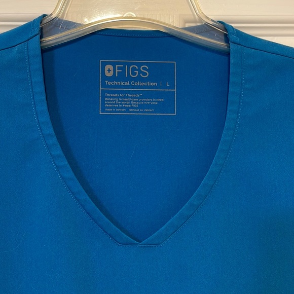 Figs | Tops | Front Pocket Limited Edition Alps Blue Figs Worn A Few ...